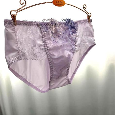 Sexy See Through Sheer Purple Panties Cissify