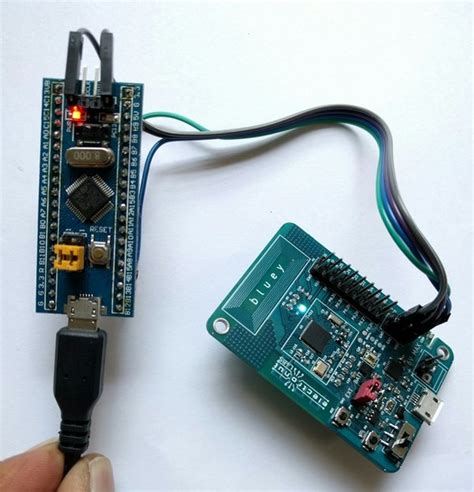 bluey nrf52832 ble development board from electronutlabs on tindie