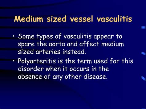 Ppt Vasculities Polymyalgia Rheumatica Giant Cell Arteritis