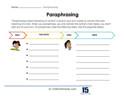 Paraphrasing Exercises