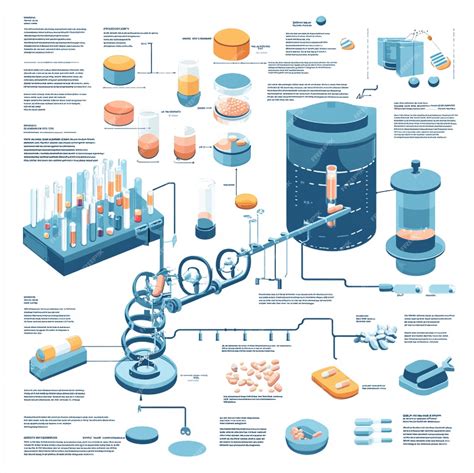 An Infographic On The Key Stages Of Drug Formulation Including