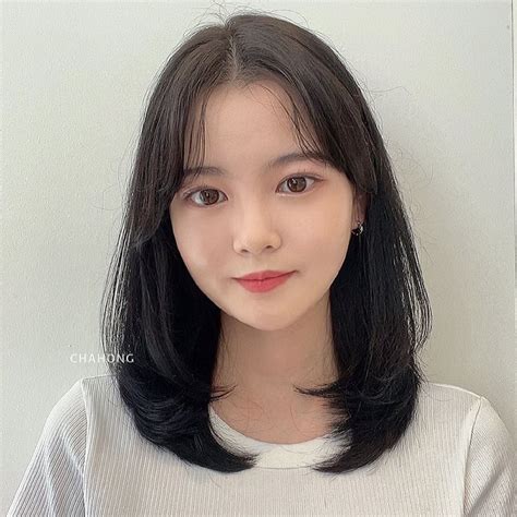 차홍룸 삼성점 김승아 On Instagram 안녕하세요 차홍룸김승아 입니다🌱 어중간한 기장 레이어드c컬펌