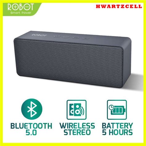 Jual Robot Rb520 Speaker Bluetooth 10w V50 Portable Support Micro Sd Usb Aux Upgrade Version