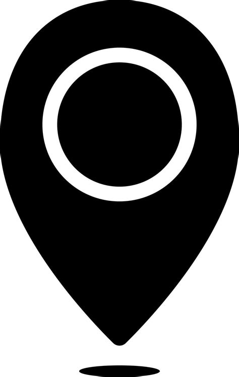 Isolated Map Pointer In Flat Style 24340497 Vector Art At Vecteezy