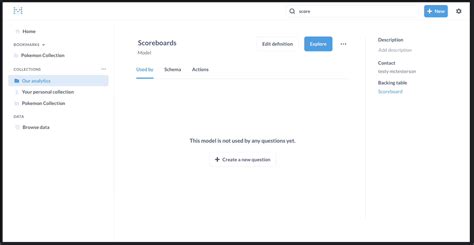 Searching On The Model Detail Action Page Can Cause It To Crash · Issue