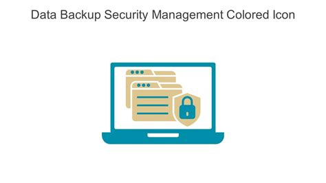 Data Backup Security Management Colored Icon In Powerpoint Pptx Png And Editable Eps Format PPT