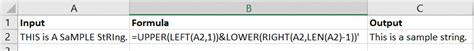How To Capitalize First Letter Of A String In Excel Capitalize My Title