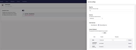 Mini List View Sort Order And Direction Issue Umbraco Umbraco CMS GitHub