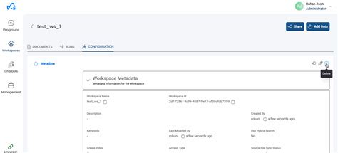 Workspaces Amorphic Docs