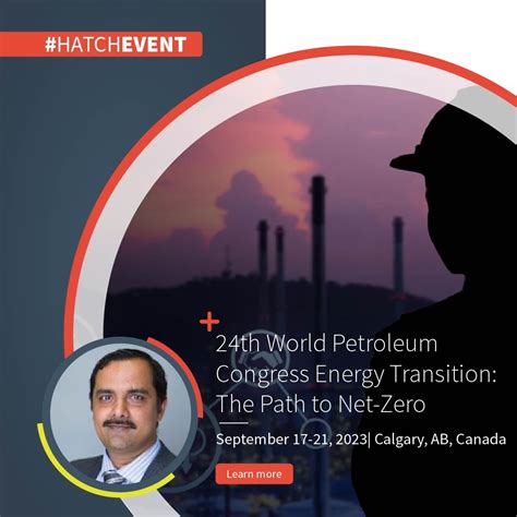Hatch On Linkedin 24th World Petroleum Congress Energy Transition The