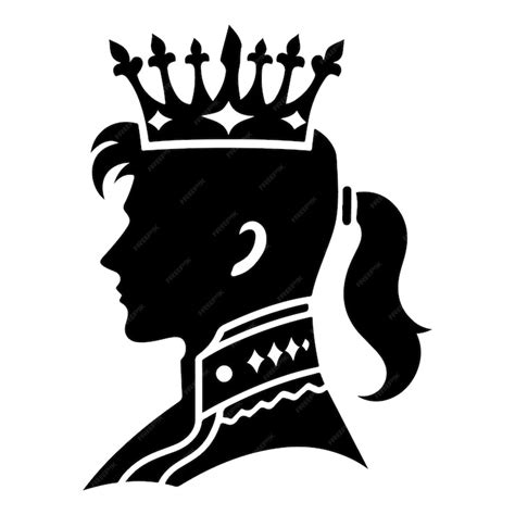 Premium Vector Prince Silhouette Vector Illustration