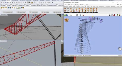 Parametric 3d Truss Variable Section Lorenzo Glielmi