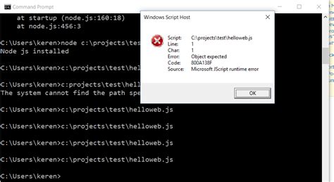 Javascript Nodejs Emits Runtime Error When Listen To Port 9999