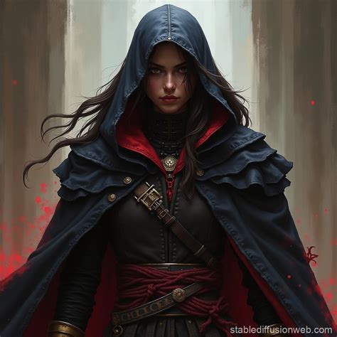 Dark Assassin In Full Warhammer 40k Portrait Stable Diffusion Online