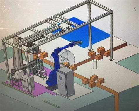 Metal Coil Tagging Robot System Dbm Metallurgical Intelligence