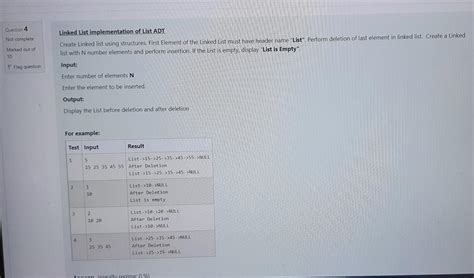Solved Linked List Implementation Of List ADT Create Linked Chegg