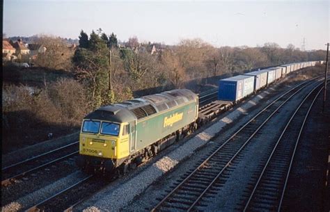 Original 35mm Colour Slide Class 57 57006 At Hinksey £167 Picclick Uk
