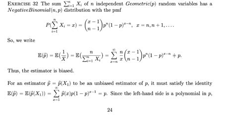 Solved EXERCISE The Sum I NXi Of N Independent Chegg Com
