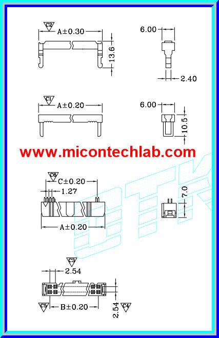 1x Male Idc10 Socket Connector 10 Pins 2 54mm ตัวแทนจำหน่ายไมโครคอนโทรลเลอร์ Arduino Pic Atmel