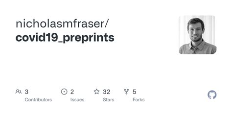 GitHub Nicholasmfraser Covid Preprints