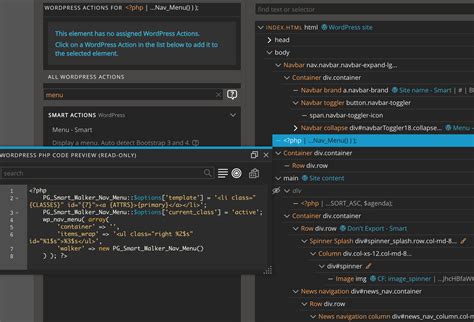 Bootstrap Navbar Menu With Dropdowns In Wp Pinegrow Wp Pinegrow Community Forum