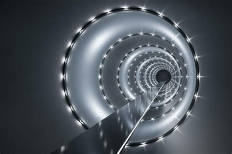 Premium Photo Vortex Hyperspace Tunnel And Time Travel Concept With