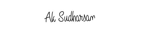 97 Ak Sudharsan Name Signature Style Ideas New Name Signature