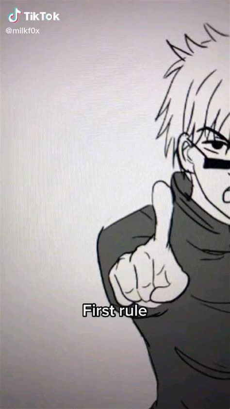 Class Rules W Gojo Funny Anime Pics Anime Funny Moments Jujutsu