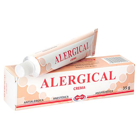 Comprar Crema Alergical Antialergica Anestesica Antiprurítica Para Uso