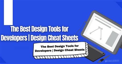 The Best Design Tools For Developers Design Cheat Sheets By Kevin Gabeci Level Up Coding