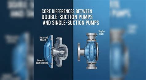 Core Differences Between Double Suction Pumps And Single Suction Pumps News Athena