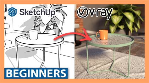 Vray For Beginners How To Create Amazing Visuals In Sketchup Step By Step Interior Design