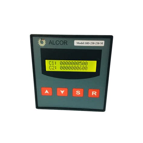 Alcor Digital Counter With Modbus Rs485 At 6000 00 INR In Pune Alcor Infotech Pvt Ltd