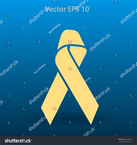 Awareness Ribbon Vector Illustration Stock Vector Royalty Free Shutterstock