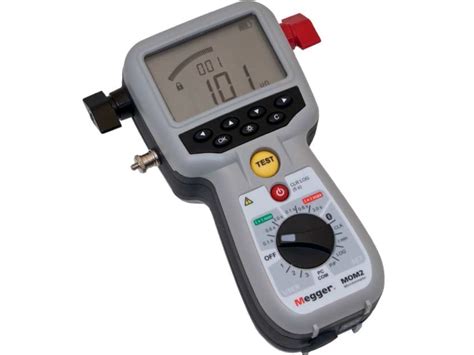 Megger Mom2 Scsl5m Mom2 Micro Ohmmeter With 5m Separate Leads And