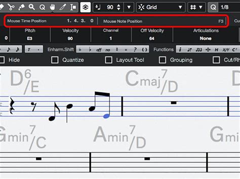 Sketching Ideas And Using Voices In Cubases Score Editor
