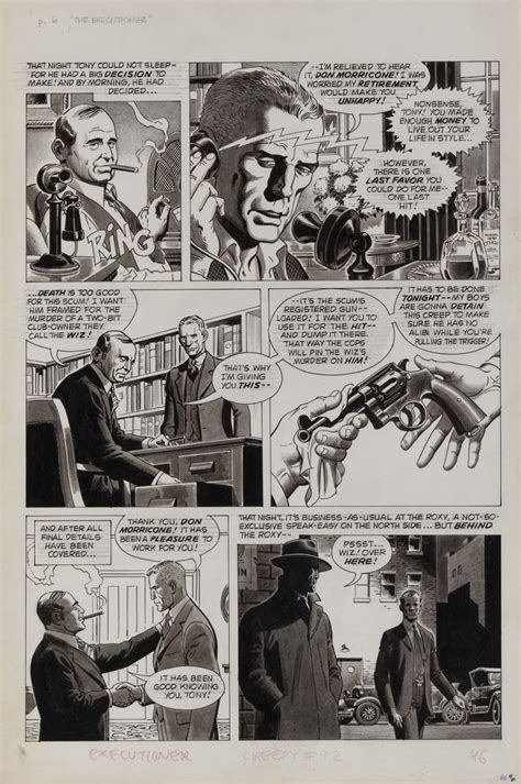 Russ Heath Original Artwork For Creepy 92 Original 8 Page Story The