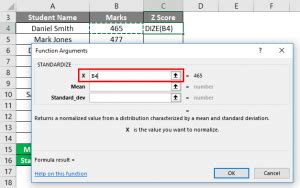 Z Score In Excel Examples How To Calculate Excel Z Score