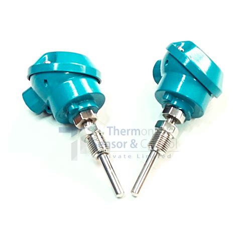 RTD Sensor With Nipple Union Nipple N U N Connection Thermonicindia
