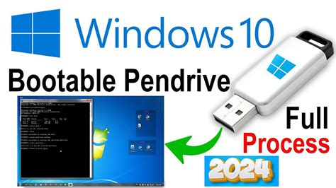 How To Create A Bootable Usb In Windows 10 Using Cmd Bootable Pendrive Kaise Banaye Youtube