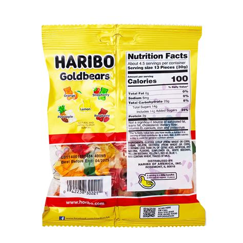 Haribo Gold Bears Gummy Candies Candy Funhouse Us