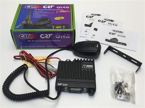Kup Radio Cb Crt One Mini 10cm Am Fm Asq Vox Na Arenapl I Ciesz Się