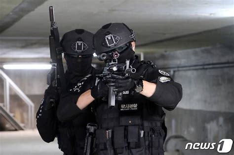 [화보] 육군 제50보병사단 구미서 대테러 훈련