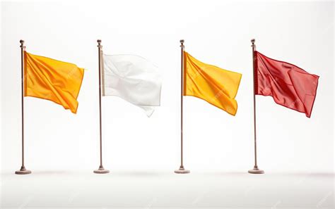 Premium Photo Fabulous Collection Of Colorful Corner Arc Flags