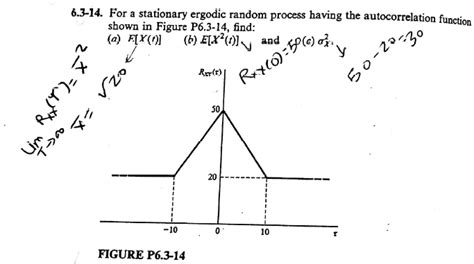 solved rxx 0 50 0 of 6 3 14 for a stationary ergodic