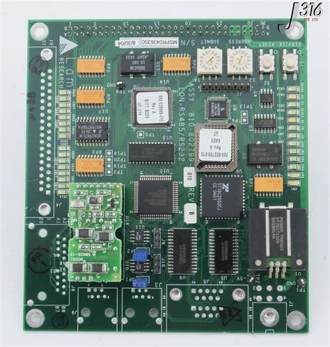 27684 Lam Research Pcb Node Bd Lon Rs485rs232 Gateway W 50020 10 810