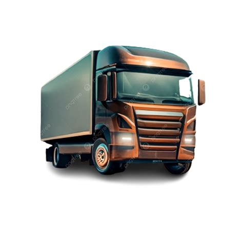 흰색 배경에 현실적인 트럭 Png 일러스트 Psd 및 클립 아트에 대한 무료 다운로드 Pngtree