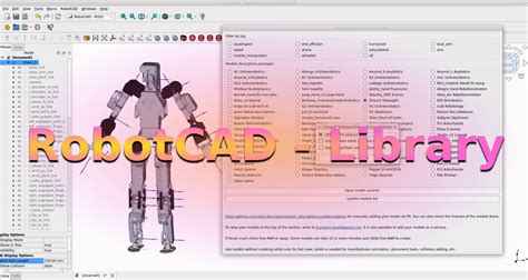 Robotcad 800 Library Released Ros General Open Robotics