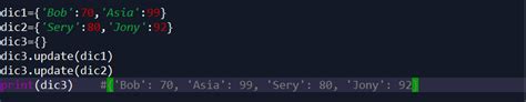 Python3字典合并的几种方法python3 字典合并 Csdn博客