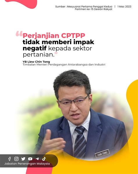 Perjanjian Cptpp Tidak Memberi Impak Negatif Kepada Sektor Pertanian Malaysiaaktif